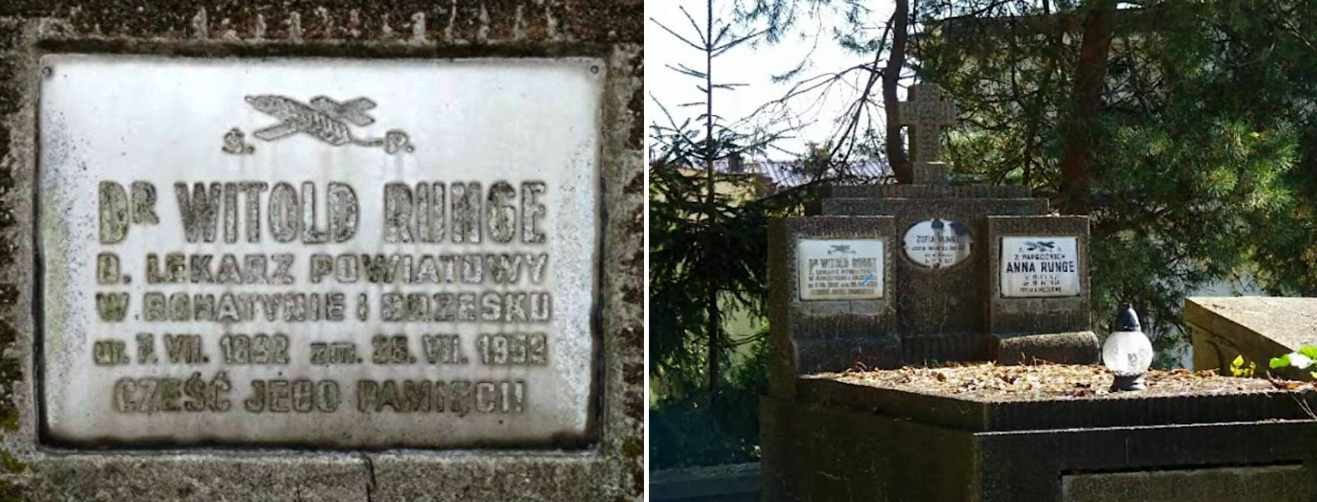 The Runge grave site in Brzesko – Rohatyn Jewish Heritage