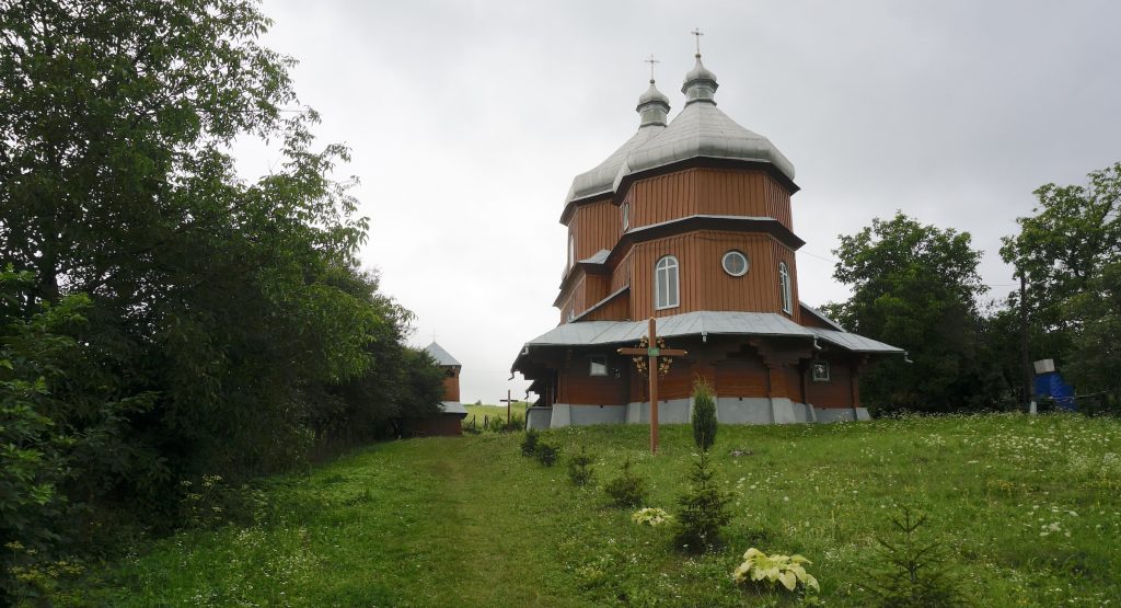 The wooden church and belfry in the village of Ruda – Rohatyn Jewish ...