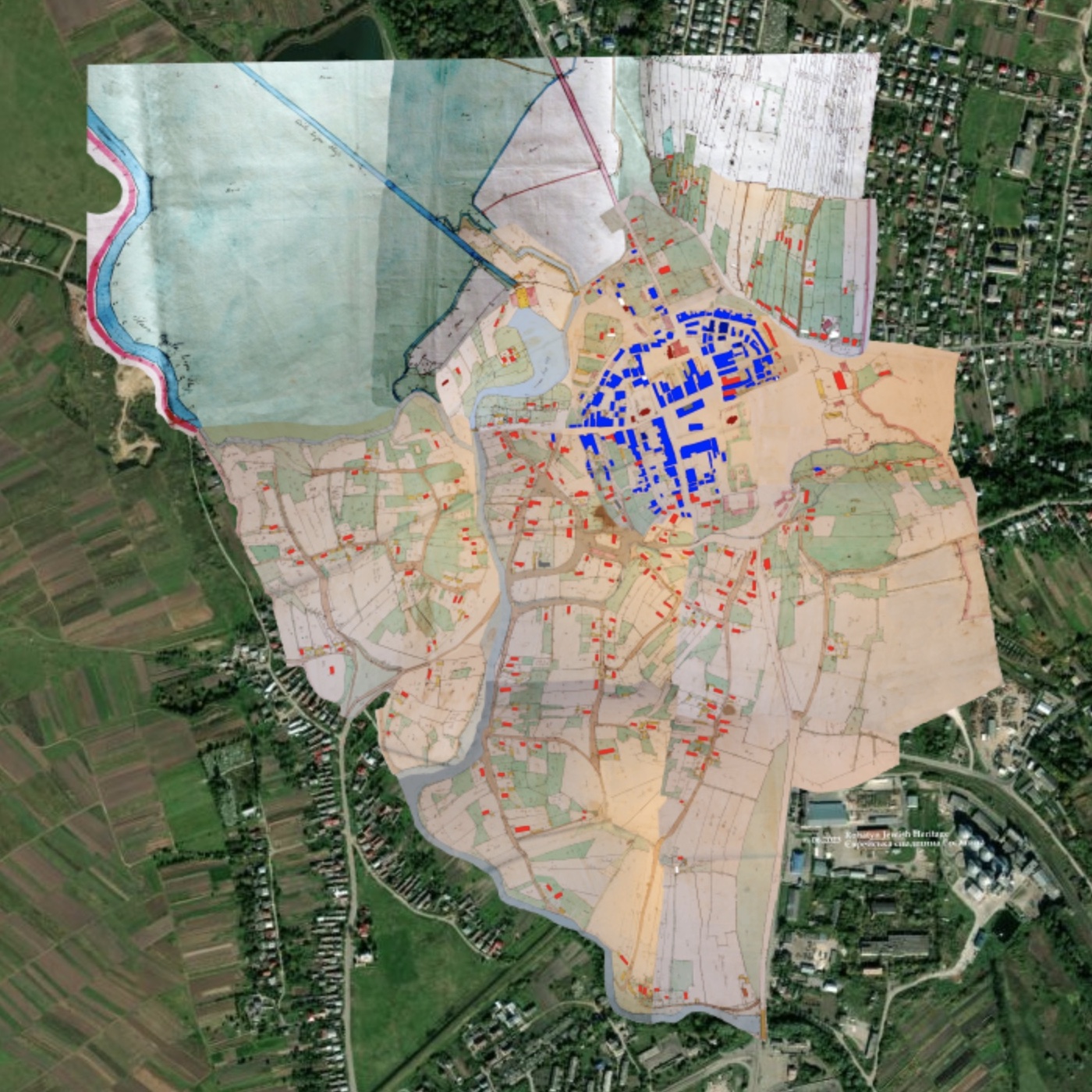 Click the image above to open the interactive map – Rohatyn Jewish Heritage